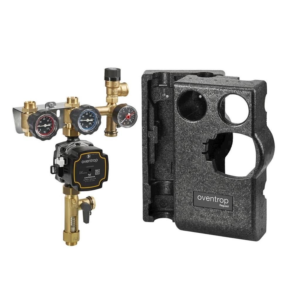 HLK Shop. OVENTROP Station "Regusol SH-130" mit Grundfos UPM 3 Solar 25 ...