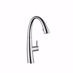 HLK Shop. KWC ZOE Küche chromeline A 215 Hebelmischer Ausziehbare Umstellbrause verdeckt ...