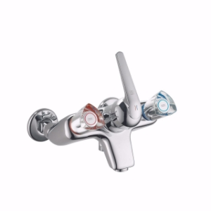 HLK Shop. KWC DOMO Wanne chromeline A 155 AD 153 Duplex Hebelmischer Auslauf fest Neoperl ...