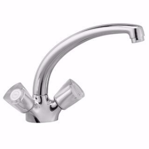 HLK Shop. KWC STAR Küche chromeline A 225 Zweigriffmischer Schwenkauslauf 160° Neoperl Cascade ...