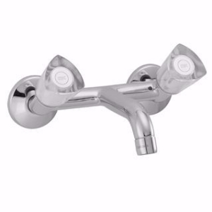 HLK Shop. KWC STAR Küche chromeline A 225 AD 120 Zweigriffmischer Auslauf fest Neoperl Cascade ...