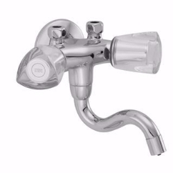 HLK Shop. KWC STAR Küche chromeline A 185 Zweigriffmischer Schwenkauslauf 180° Strahlregler ...