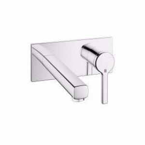 HLK Shop. KWC AVA 2.0 Waschtisch chromeline A 225 Fertigmontageset Hebelmischer Auslauf fest ...