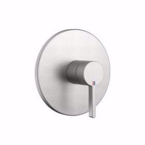 HLK Shop. KWC BEVO Dusche brushed steel Fertigmontageset mit Funktionseinheit, brushed steel,1 ...