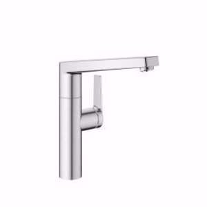 HLK Shop. KWC DOMO E Küche edelstahl A 225 Hebelmischer SwivelStop - Schwenkauslauf 360 ...