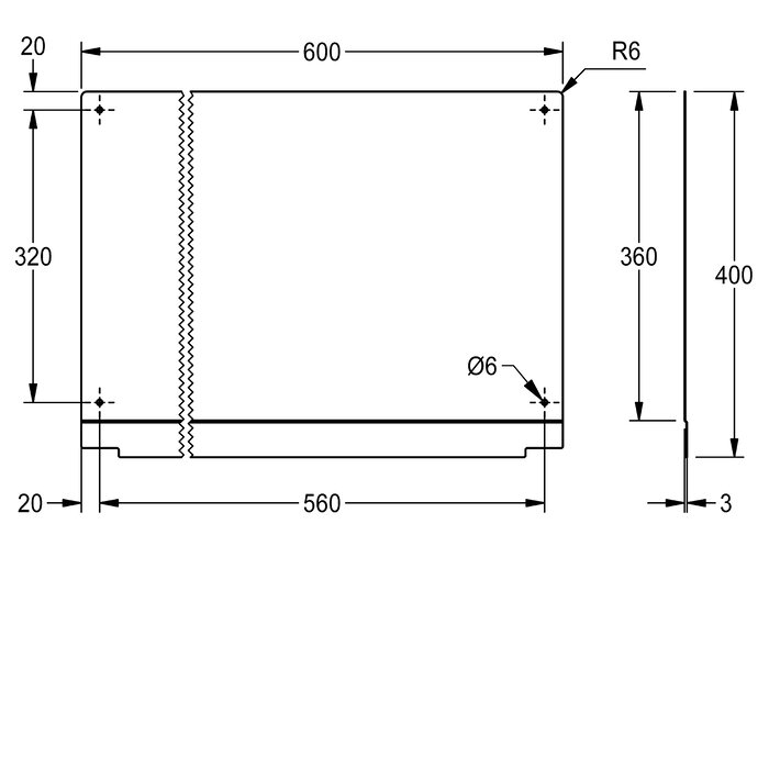 HLK Shop. KWC PLANOX PL6SB Rückwand Material:Edelstahl, Materialtyp:1. ...